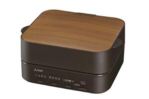 mitsubishi electric bread oven to-st1-t retro brown toaster which burns 1 sheet of ultimate