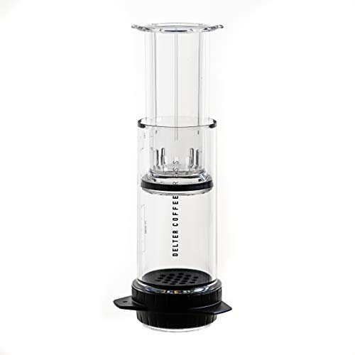 Delter Coffee Press, 400ml, Transparent Grey