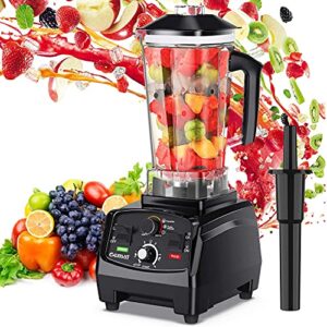 gemat professional countertop blender with 1400-watt base, smoothie blender ,built-in timer ,high power blender 2l cups for frozen drinks ,shakes and smoothies