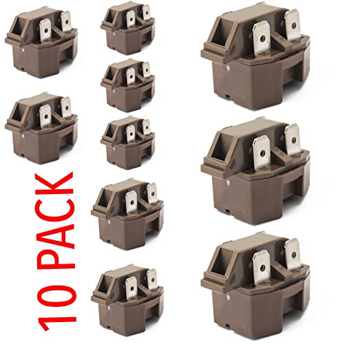 IC-4 Universal Freezer Refrigerator compressor PTC Start relay 10 pack