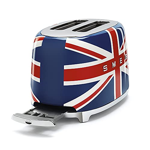 Smeg 50s Retro Line Union Jack 2-Slice Toaster