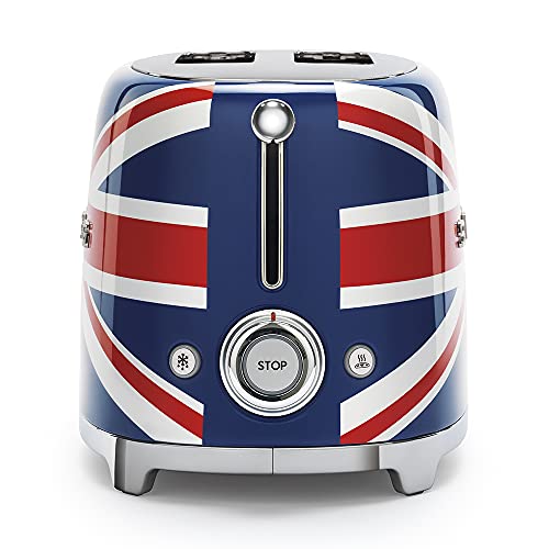 Smeg 50s Retro Line Union Jack 2-Slice Toaster