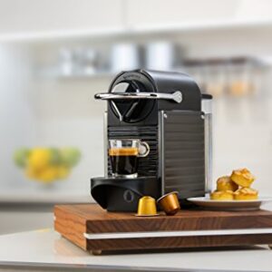 Nespresso Pixie Original Espresso Machine by Breville, Titan