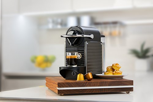 Nespresso Pixie Original Espresso Machine by Breville, Titan