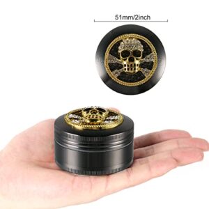 HOMEASY Spice Grinder (Golden)