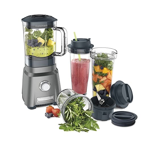 Cuisinart CPB-380 Hurricane Compact Juicing Blender, Gunmetal