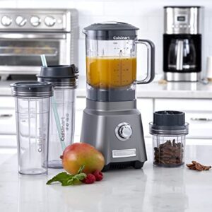 Cuisinart CPB-380 Hurricane Compact Juicing Blender, Gunmetal