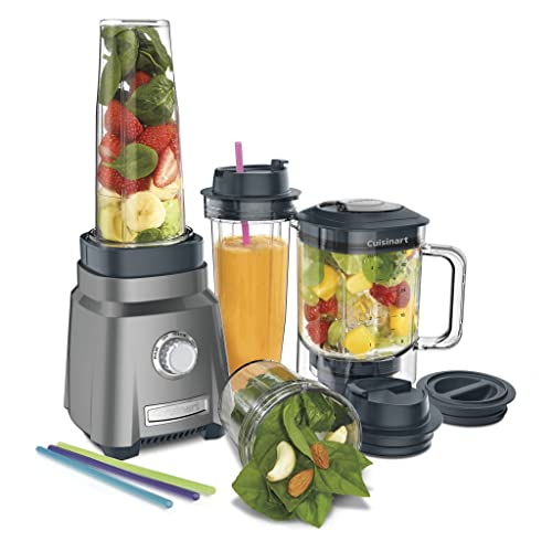 Cuisinart CPB-380 Hurricane Compact Juicing Blender, Gunmetal