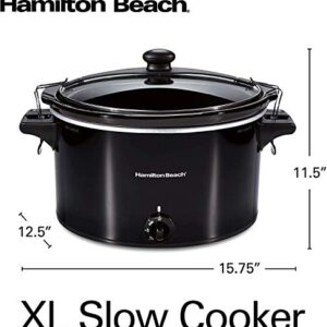 Slow Cooker, Oval, 10-Qt., XL Capacity