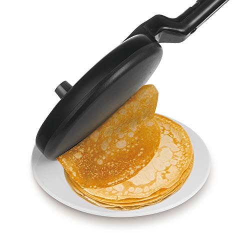 Salton CM1613 Crepe Maker, 7.5", Black