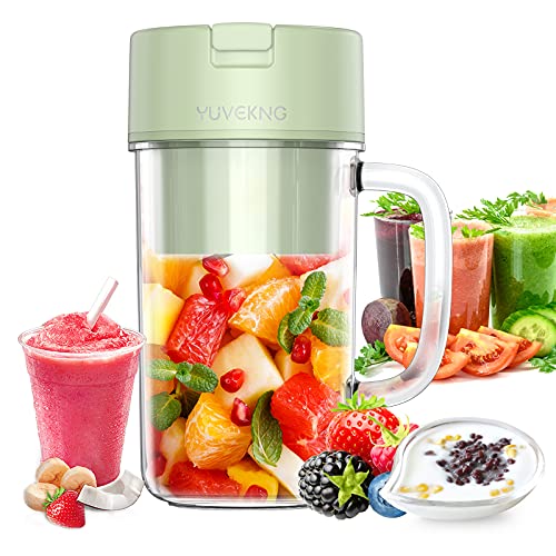 Personal Blender for Shakes and Smoothies, Portable Blender USB Rechargeable, Mixer One-handheld Drinking BPA-Free, Portable mini Blender