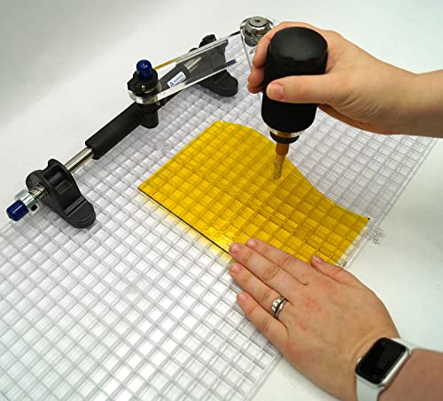 Creator's Cutter's Mate Mini Glass Cutter Includes Two Waffle Grids