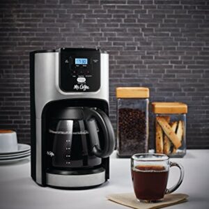 Mr. Coffee 12-Cup Programmable Coffee Maker with Brew Strength Selector