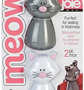 Joie 2pc Meow Cat-Themed Bag Clips Set - Purrfect for Sealing in Freshness