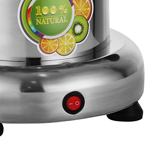 WF-A3000 Juicer Machine, Fruit and Vegetables Juice Maker, Commercial Juice Extractor Stainless Steel Heavy Duty 110V 370W