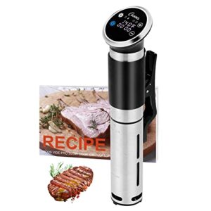 caukins sous vide machine precision cooker：sous vide cooker 1100 watts immersion sous vide low temperature cooker immersion circulator for sous vide