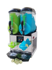 bravo italia 2 bowls slushie machine