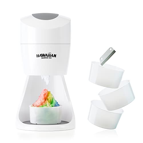 Hawaiian Shaved Ice S900A Shaved Ice Machine with Blade and Mold Accessory Kit - Features 1 Shaved Ice Maker, 5 Ice Molds, and 1-Replacement Blade