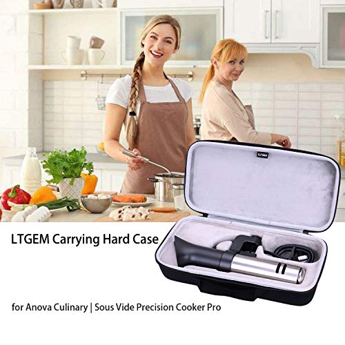 LTGEM EVA Hard Case for Anova Culinary (ANOVA)ᴿᴱᴰ Precision Cooker Pro