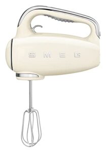 smeg cream 50’s retro style electric hand mixer