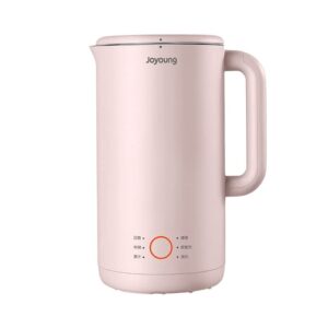 joyoung dj06m mini automatic soymilk maker congee juicer soup (pink)