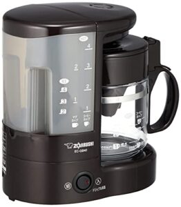 zojirushi coffee makers “coffee through” dark brown ec-gb40-td