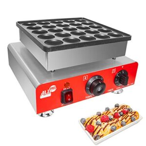 aldkitchen mini dutch pancake maker | poffertjes maker | 110v (25 pancakes)