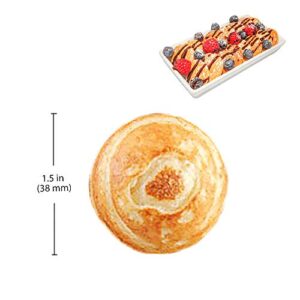 ALDKitchen Mini Dutch Pancake Maker | Poffertjes Maker | 110V (25 Pancakes)