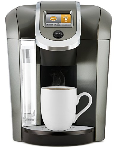 Keurig K575 Coffee Maker, Single Serve K-Cup Pod Coffee Brewer, Programmable Brewer, Platinum