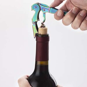 YFS Waiter Corkscrew Upgraded Heavy Duty Wine Opener with Foil Cutter and Bottle Opener Wine Key for Restaurant Waiters