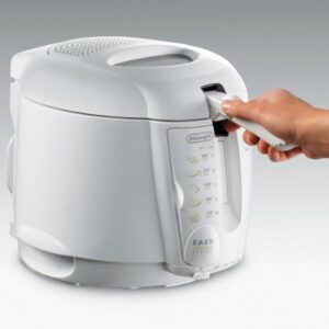 DeLonghi D677UX 2-1/5-Pound-Capacity Deep Fryer White