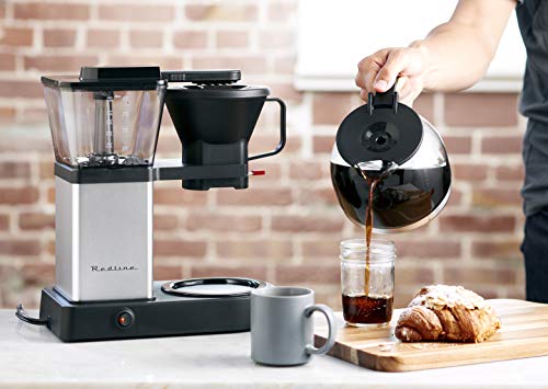 Redline MK1 Coffee Brewer (195-205 Optimum Brew Temperature, Pre-Infusion Mode Included).