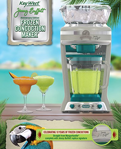 Margaritaville Jimmy Buffet Signature Edition Frozen Concoction Maker, DM1946, Metallic