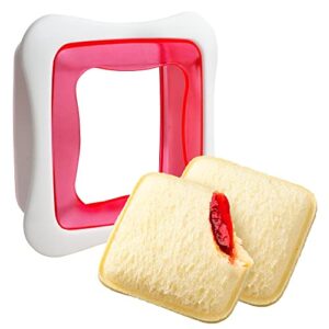 affordable sandwich cutter and sealer for kids lunch box and pocket sandwich maker, remove bread crust, make diy pocket sandwiches