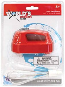 world smallest mixer (cordless/red)