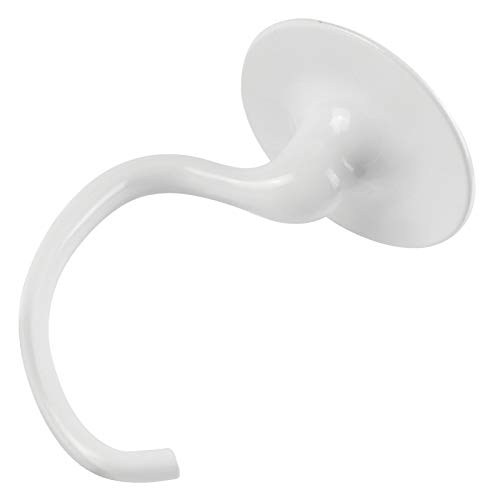 Dough Hook for Kitchen Aid Stand Mixer K45DH Coated Dough Hook fit for 4.5-5 QT Tilt-Head Stand Mixers K45 K45SS KSM90 KSM110 KSM150 KSM75 by MIFLUS