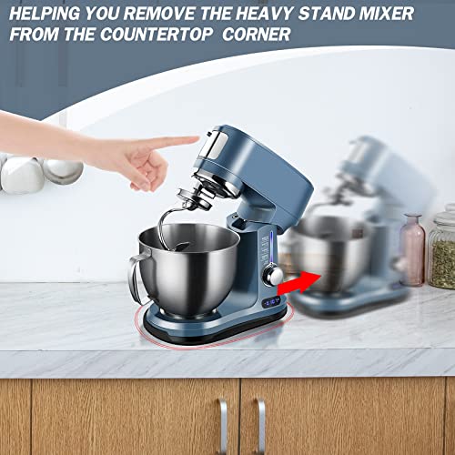 Mixer Slider Mat,Felt Kitchen Appliance Slider Compatible for KitchenAid 4.5-5Qt Tilt-Head Stand Mixer,Appliance Glide Mats,Kitchen Appliance Sliding Tray