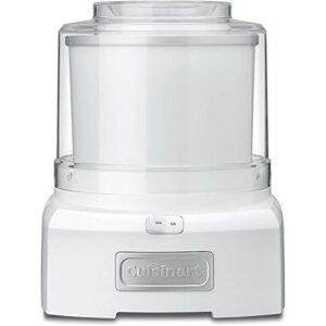 cuisinart frozen yogurt-ice cream & sorbet maker 1.5 quarts – (renewed)