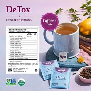 Yogi Tea - Digestion and Detox Tea Variety Pack Sampler (6 Pack) - Green Tea Super Antioxidant, Ginger, DeTox, Blackberry Apple Cider, Honey Chai Turmeric Vitality, and Egyptian Licorice - 96 Tea Bags