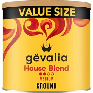 gevalia house blend ground coffee (30.8 oz canister)