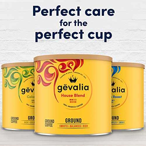 Gevalia House Blend Ground Coffee (30.8 oz Canister)