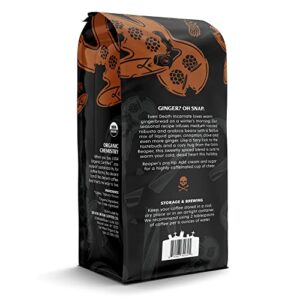 DEATH WISH COFFEE - Gingerdead Ground Coffee - Extra Kick of Caffeine (12 Oz)