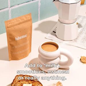 Blume Salted Caramel Latte - Organic Sugar-Free, Keto-Friendly, Vegan And Gluten-Free Superfoods Latte - 100 Grams