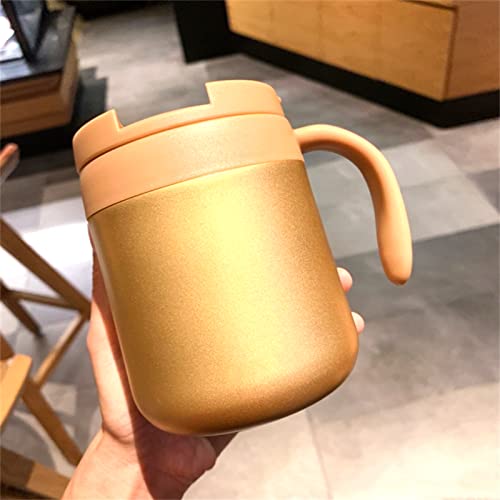 stylish and simple coffee cup (gold,)