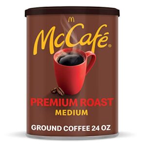 mccafé premium medium roast ground coffee (24 oz canister)