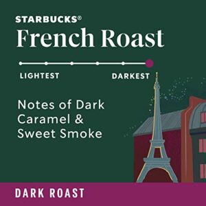 Starbucks Dark Roast Whole Bean Coffee — French — 100% Arabica — 1 bag (28 oz)