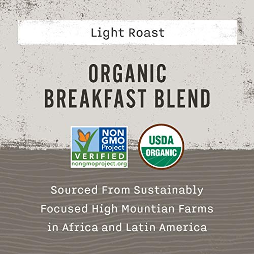 Allegro Coffee Organic Breakfast Blend Ground Coffee, 12 oz