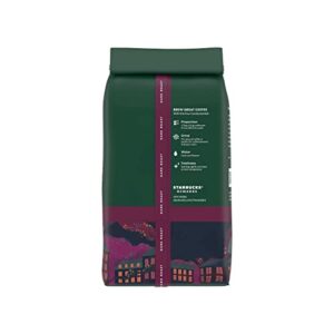 Starbucks French Roast Dark Roast Ground Coffee, 18 Ounce (Pack of 1)