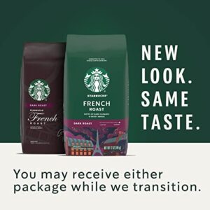 Starbucks French Roast Dark Roast Ground Coffee, 18 Ounce (Pack of 1)