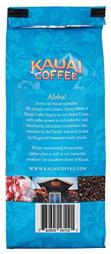 Kauai Hawaiian Ground Coffee, Vanilla Macadamia Nut Flavor - Gourmet Arabica Coffee From Hawaii's Largest Grower, Smooth, Delicious Flavor and Amazing Aroma - 10 Ounce